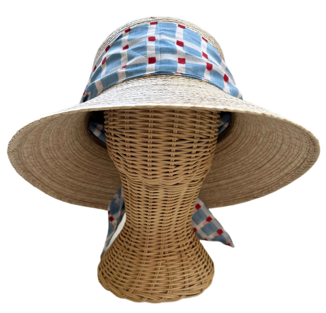 Clematis Bucket Hat (PreOrder Shipping June 1st) - Check Block Print H ...